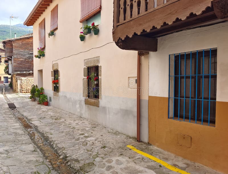 Rural street stock image. Image of landmark, cityscape - 270091723