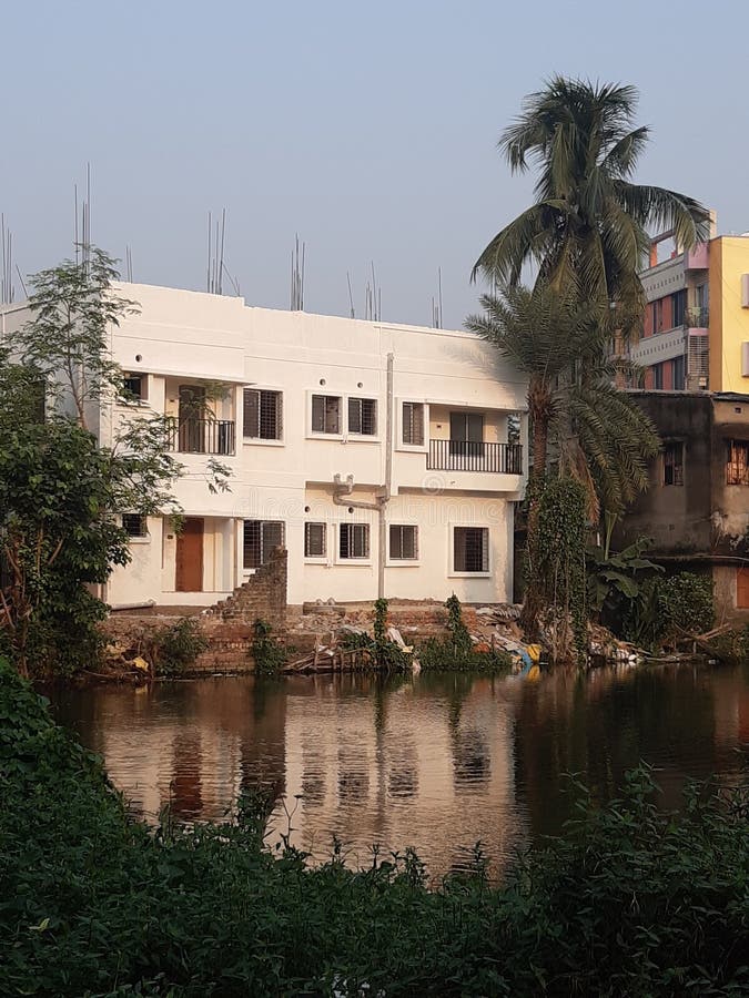 Rural Streets Butiful Cleaning and Deweeding Scenery at West Bengal ...