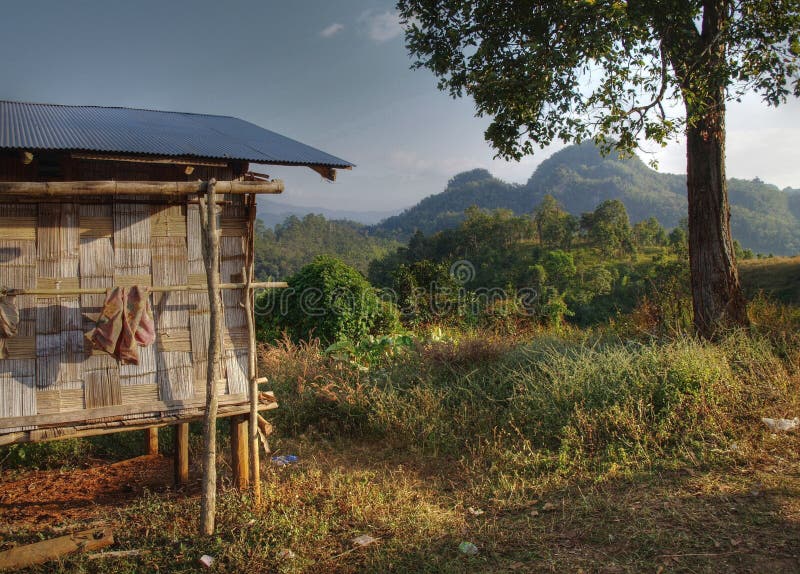 Rural thai lifestyle stock photo. Image of paradise, highland - 88457638