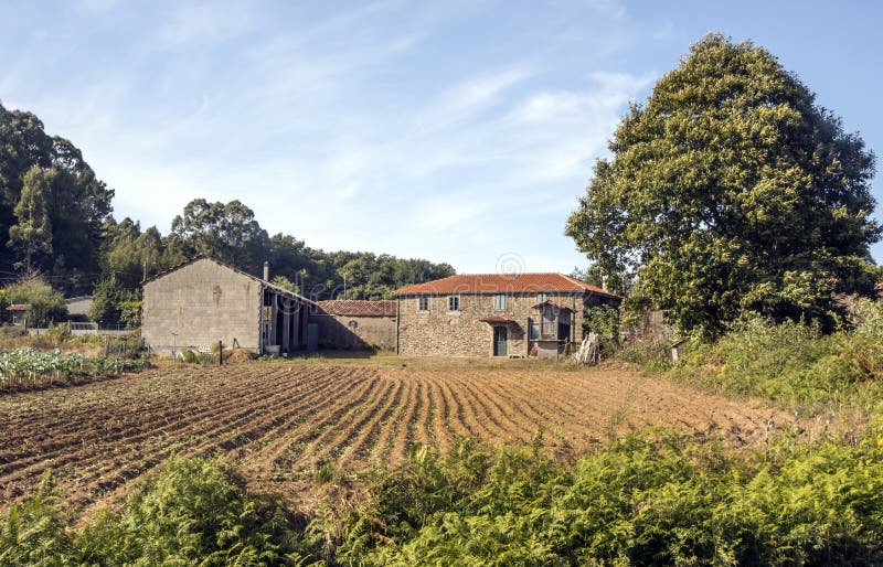 Rural town stock photo. Image of nature, color, cantabria - 146481964