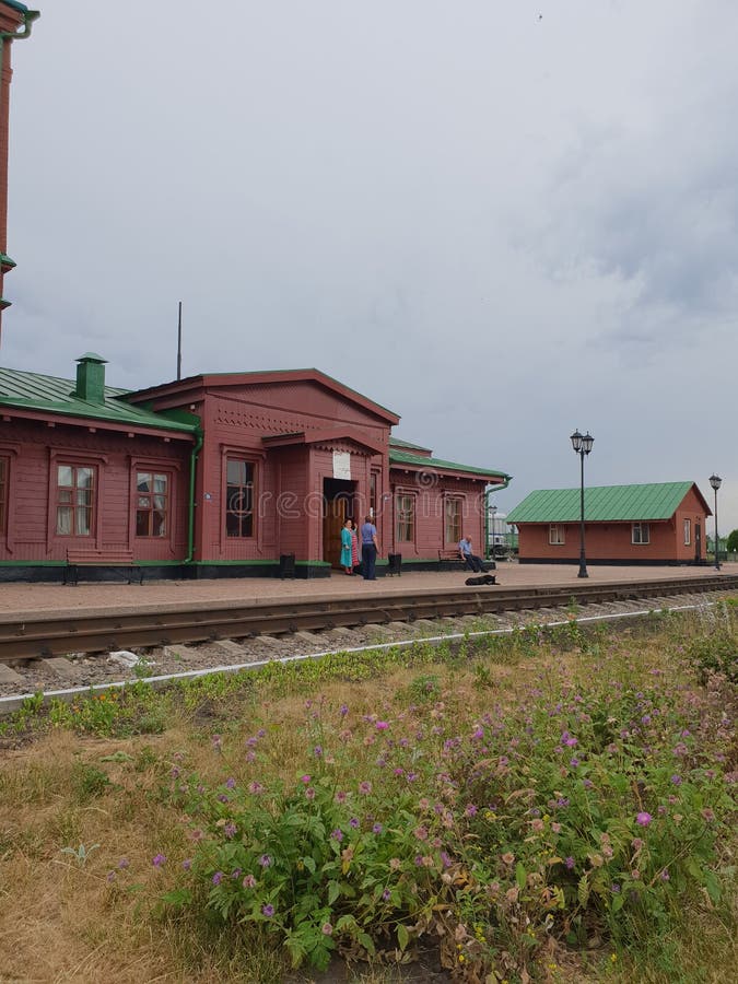Rural town view in Russia editorial image. Image of view - 162092850