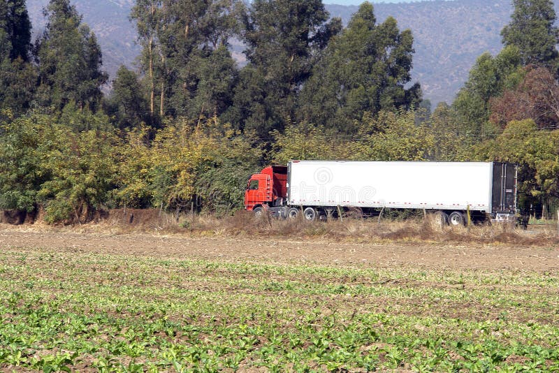 Rural transport. stock image. Image of city, truck, rural - 14164497