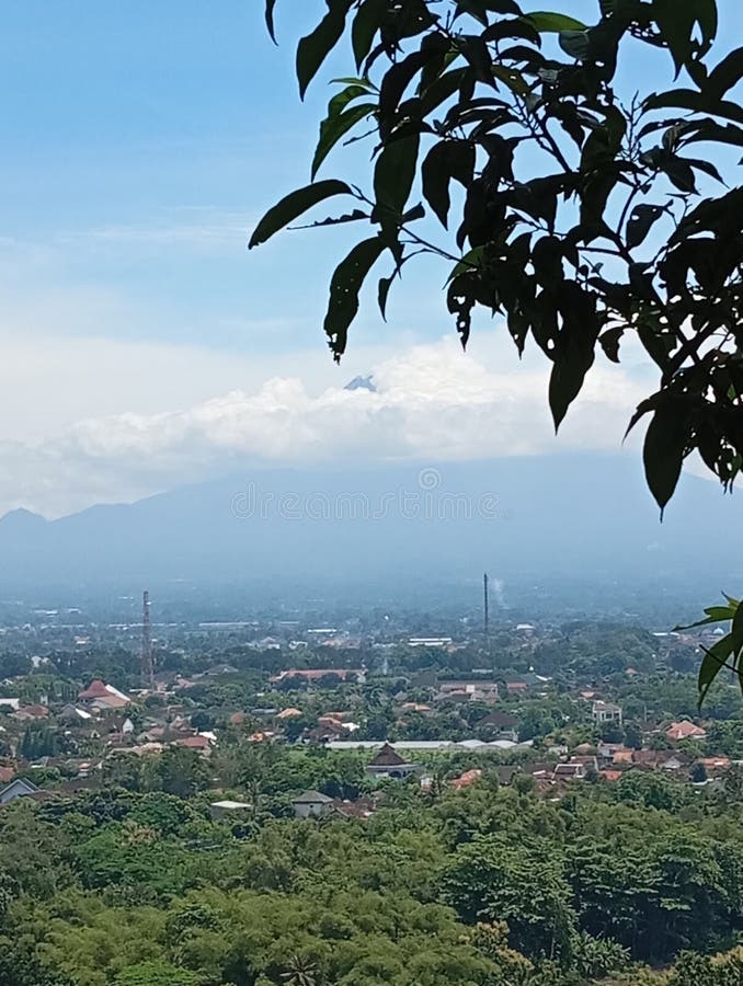 Rural view at the village stock photo. Image of rural - 373858572