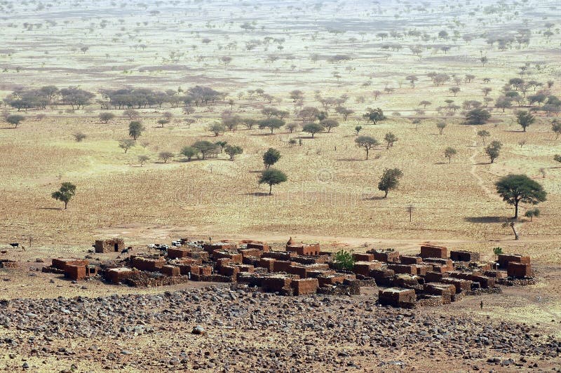 A Rural Village In Mali Stock Photo - Image: 18293760