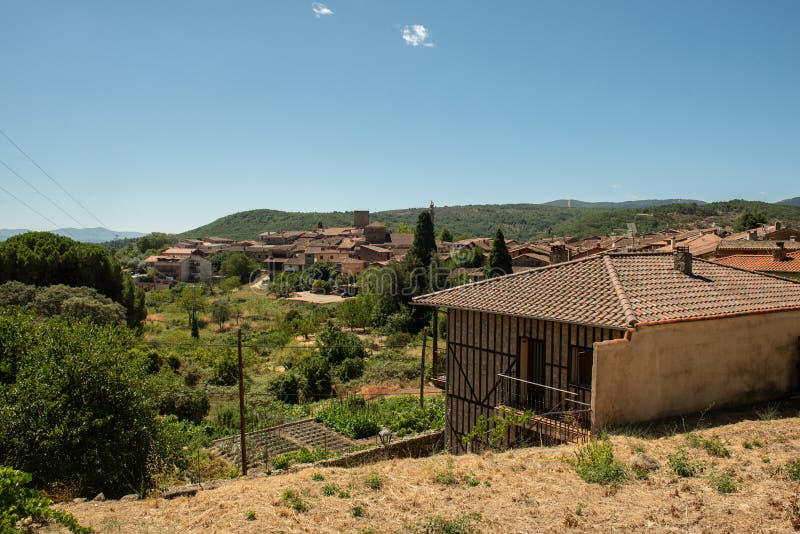 A Rural Village in the North of Spain Stock Photo - Image of exterior ...