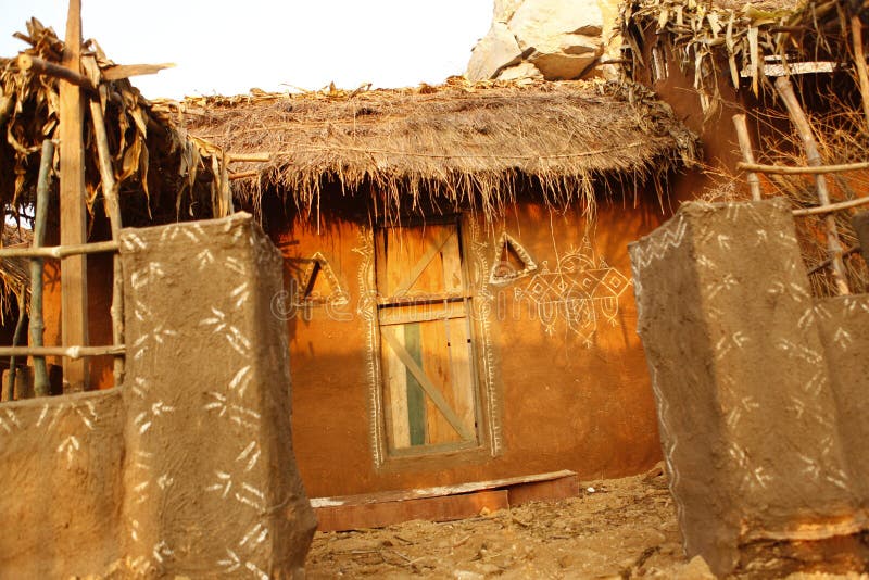 Rural Village Poor House India Stock Image - Image of rural, hill: 96792725