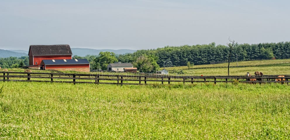 Rural Virginia Scenic stock image. Image of rural, wooden - 9706691