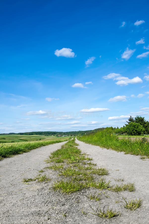 Rural Way stock image. Image of scenery, hiking, feedlot - 3289193