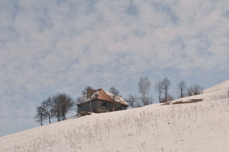 Rural winter landscape stock photo. Image of winter, rural - 28124208