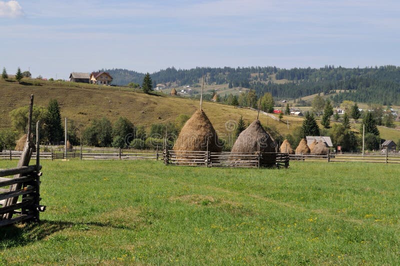 Rural zone stock photo. Image of rural, landscape, romania - 48954588