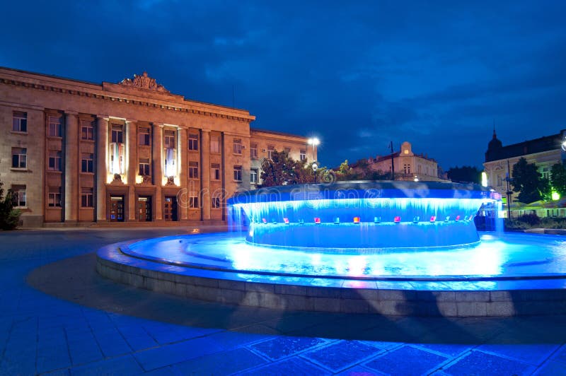 Teatro De La ópera Del Estado De Rousse, Russe, Bulgaria Imagen ...