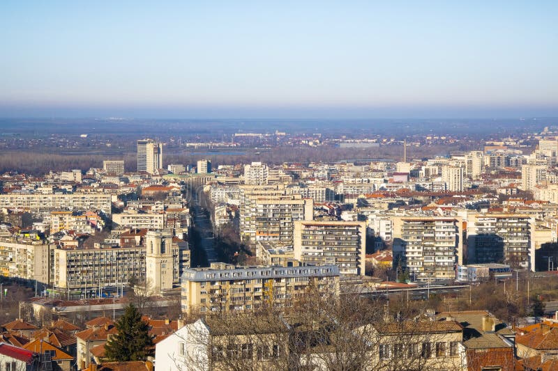Ruse city, Bulgaria editorial photography. Image of downtown - 352918612