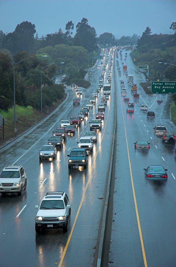 Rush Hour stock photo. Image of evening, road, parkway - 624230
