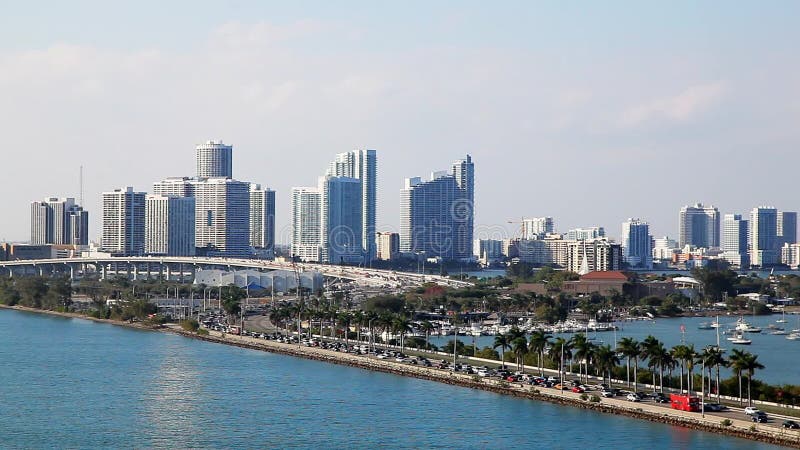 Rush Hour in Miami Downtown, Florida Stock Footage - Video of peaceful ...