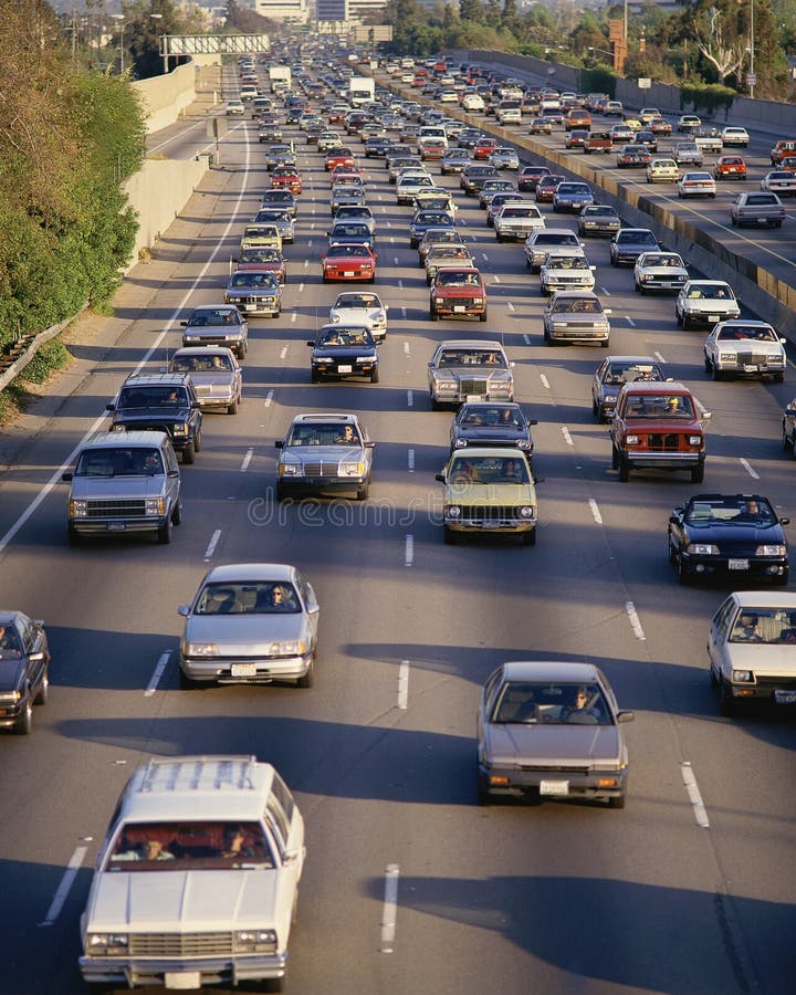 Traffic Jam during Rush Hour in Rome, Italy, Europe Editorial Photo ...