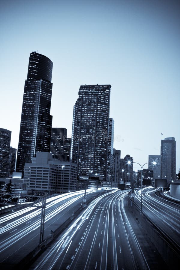 Rush hour traffic stock image. Image of buildings, city - 3459953