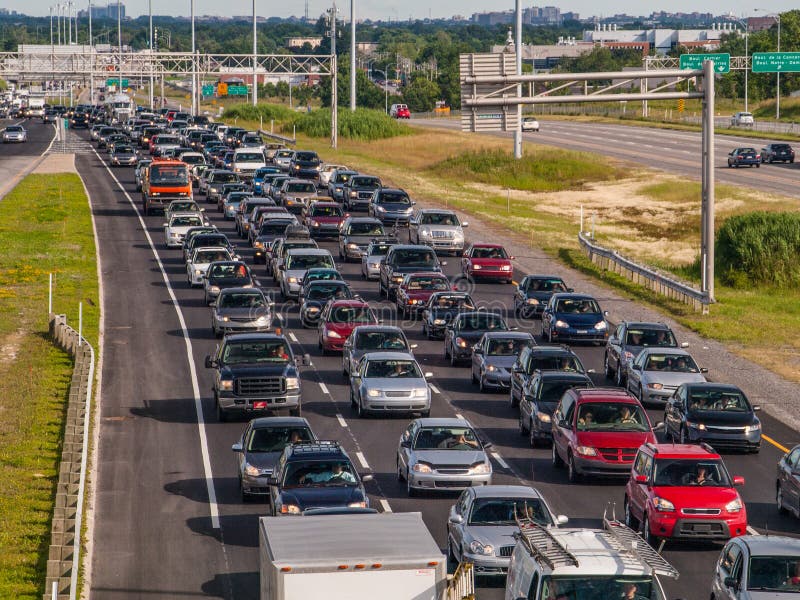 Rush hour traffic stock photo. Image of road, lane, freeway - 66043434