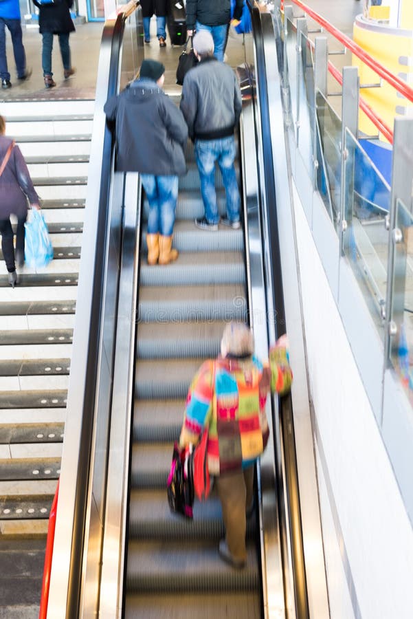 Rush Hour Train Station Busy People Stock Image - Image of dissolve ...