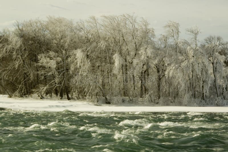 Rushing cold river stock image. Image of beautiful, road - 2024881