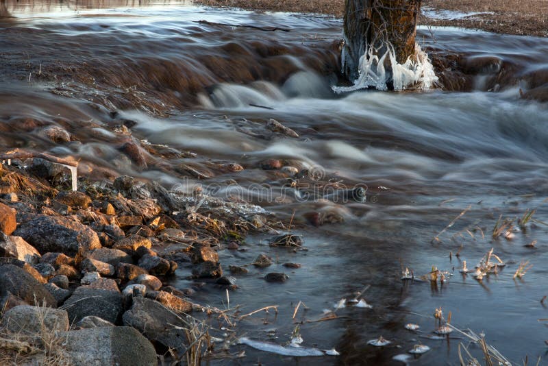 Rushing Water stock image. Image of hydro, creek, rapids - 37545725