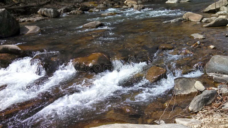 Rushing Water on Rocky Broad River Stock Photo - Image of rushing, wave ...