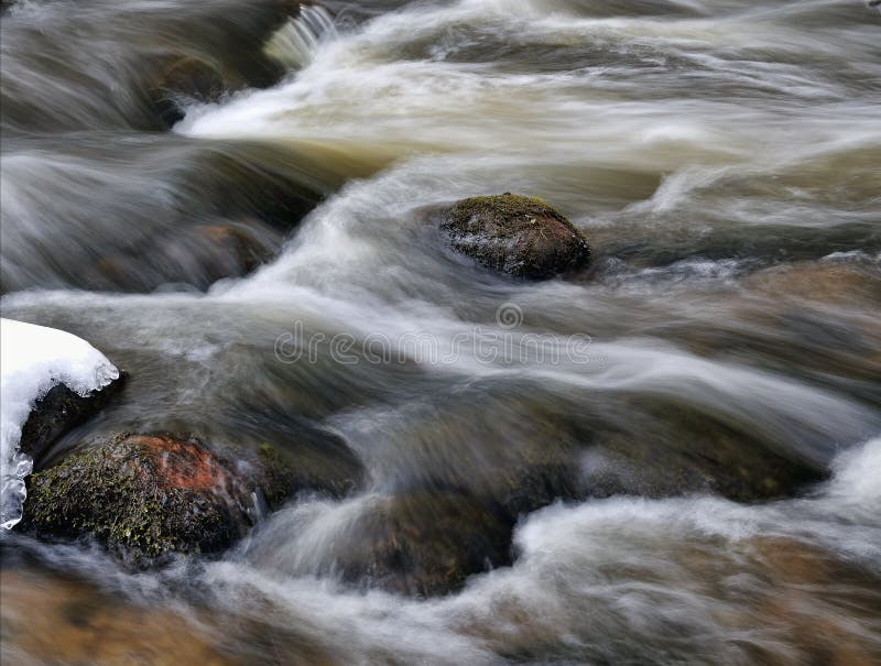 Rushing water stock photo. Image of river, water, boulders - 36020902