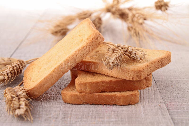 Rusk stock photo. Image of wheat, cereal, baked, dieting - 26506198
