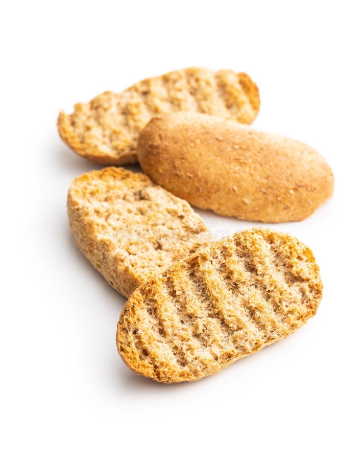Rusk Bread. Dried Crispbread Stock Image - Image of eating, grain ...