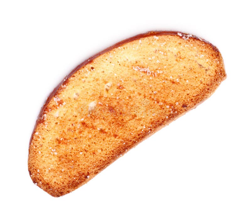 Rusk in Sugar Side stock photo. Image of carbohydrates - 25859978