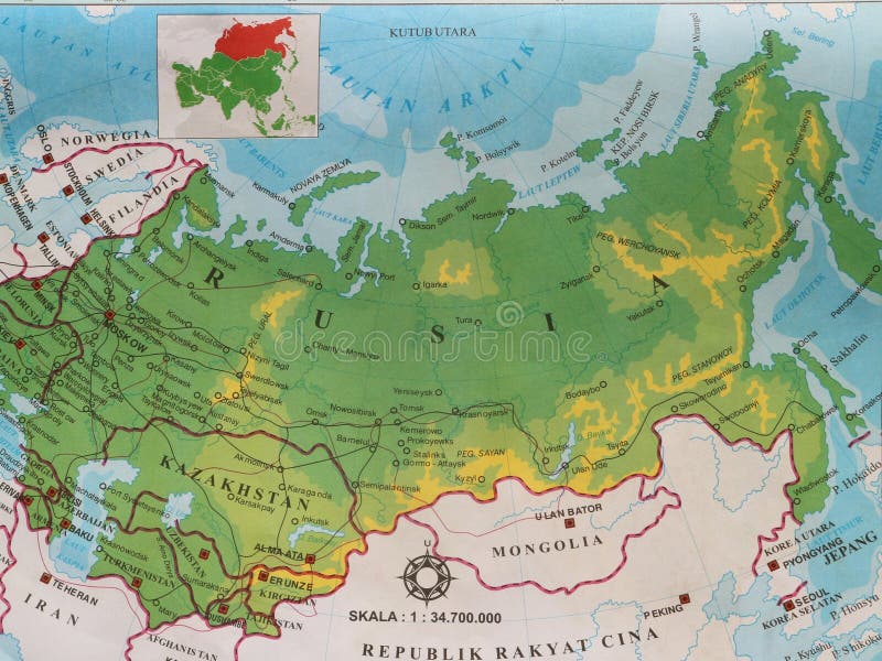 Map Soviet Union Surrounding Countries Stock Photos - Free & Royalty ...
