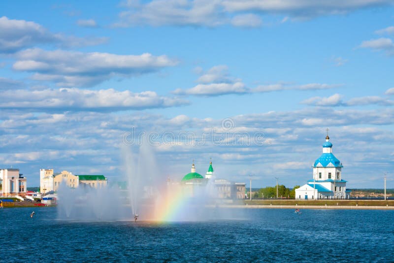 Russia, the City Cheboksary Stock Photo - Image of travel, wharf: 22779864