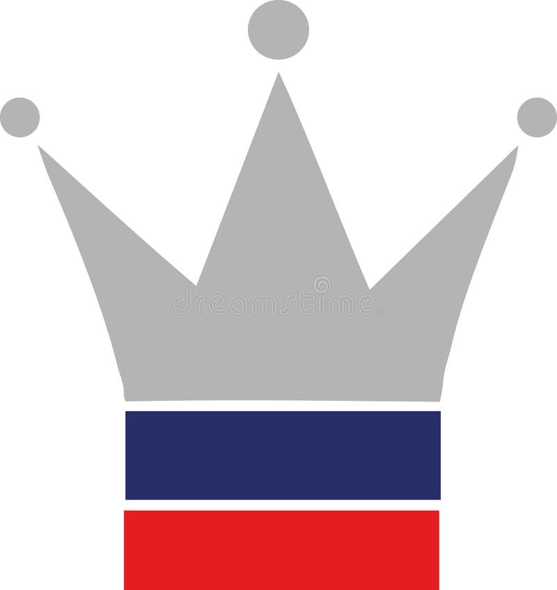 Russia crown vector stock illustration. Illustration of vector - 107153700