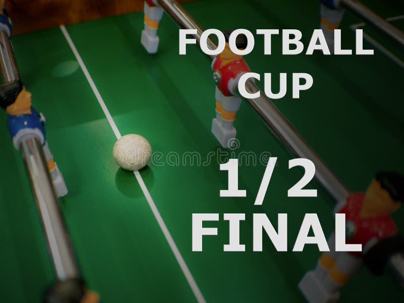 Russia 2018 Football. Half Final of Cup Play Off Match Stock Photo ...