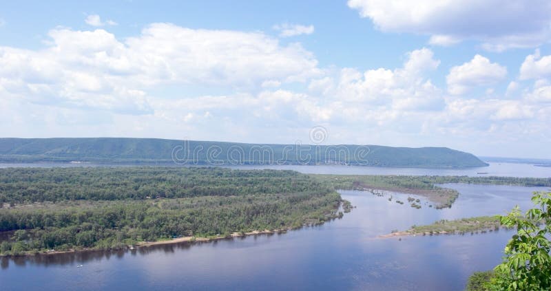 Russia, great river Volga stock photo. Image of summer - 38014870