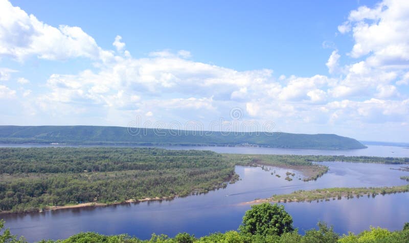 Russia, great river Volga stock photo. Image of samara - 38014656