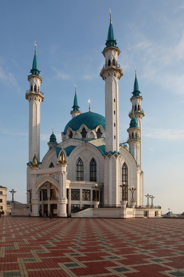 Russia. Kazan. Cathedral Mosque Editorial Stock Image - Image of symbol ...