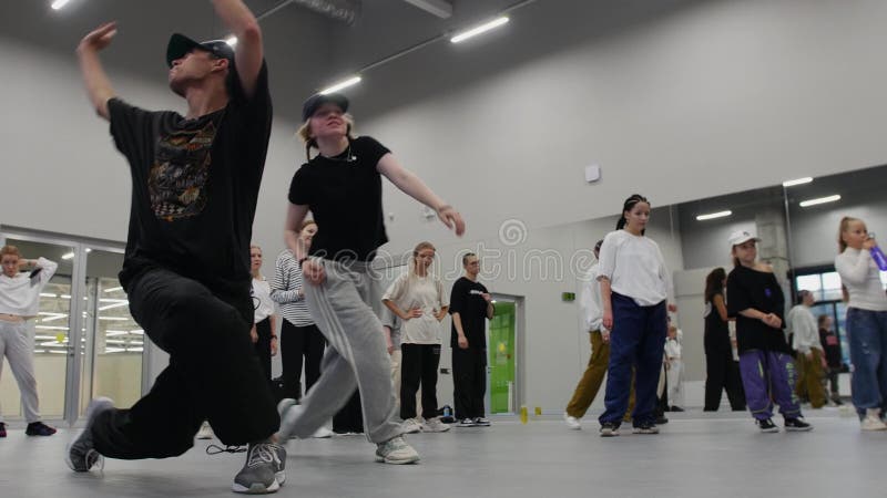 08-08-2022 RUSSIA, KAZAN: Dancing Master Class - a Cool Young Dancer ...