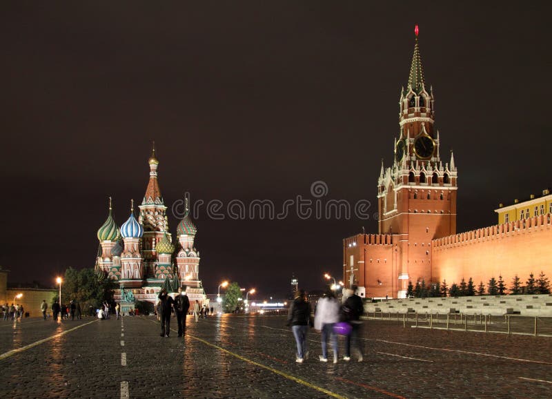 Russia: Kremlin and Red Square Editorial Stock Image - Image of eastern ...