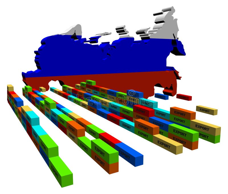 Map of Russia stock vector. Illustration of country, atlas - 2171227