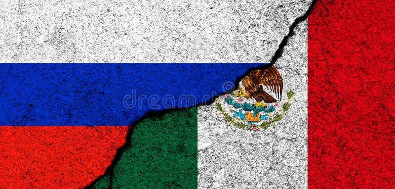 Russia and Mexico Flags Background. Diplomacy and Political, Conflict ... Russia and Mexico Flags Background. Diplomacy and Political, Conflict ...