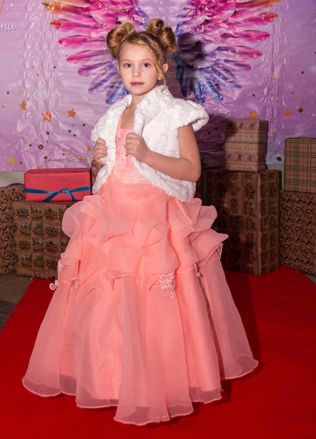 Russia, Moscow - 2023. Child Models Present Clothes by Different ...