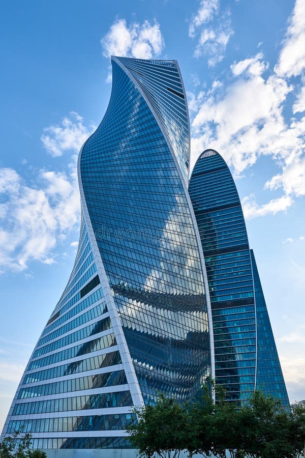 Russia. Moscow. Moscow-city Editorial Photo - Image of tower, view ...
