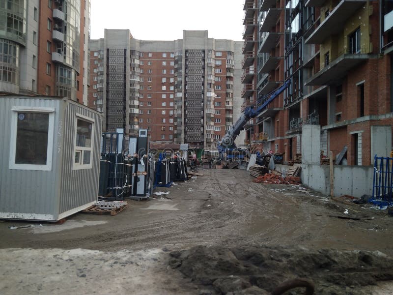 Russia, Construction Industry Building Foundation on the Technical ...