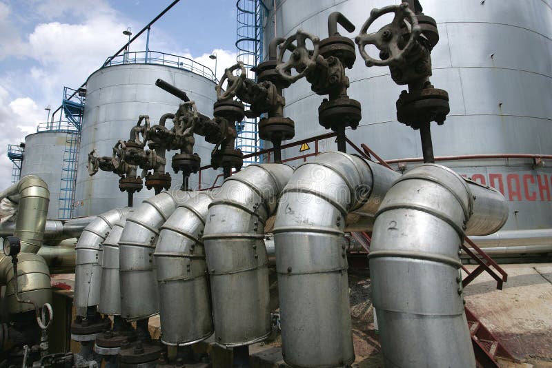 Russia. Oil and Gas Production Stock Photo - Image of energy, economy ...