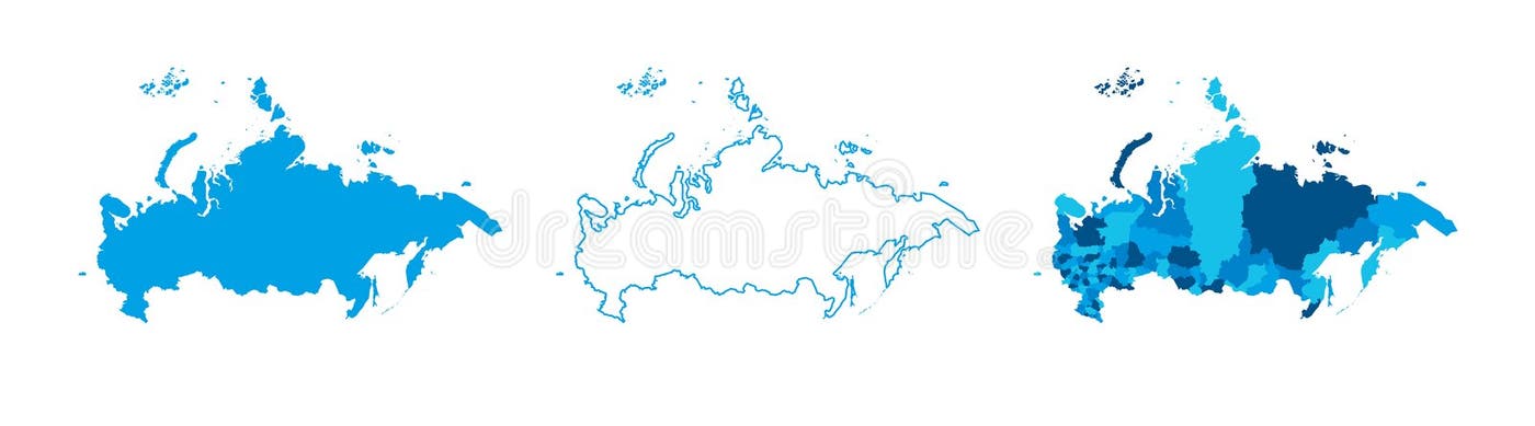 Solid Russia Map Stock Illustrations – 1,409 Solid Russia Map Stock ...