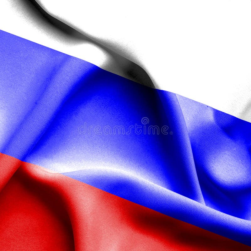 Russia waving flag stock illustration. Illustration of rust - 147127129