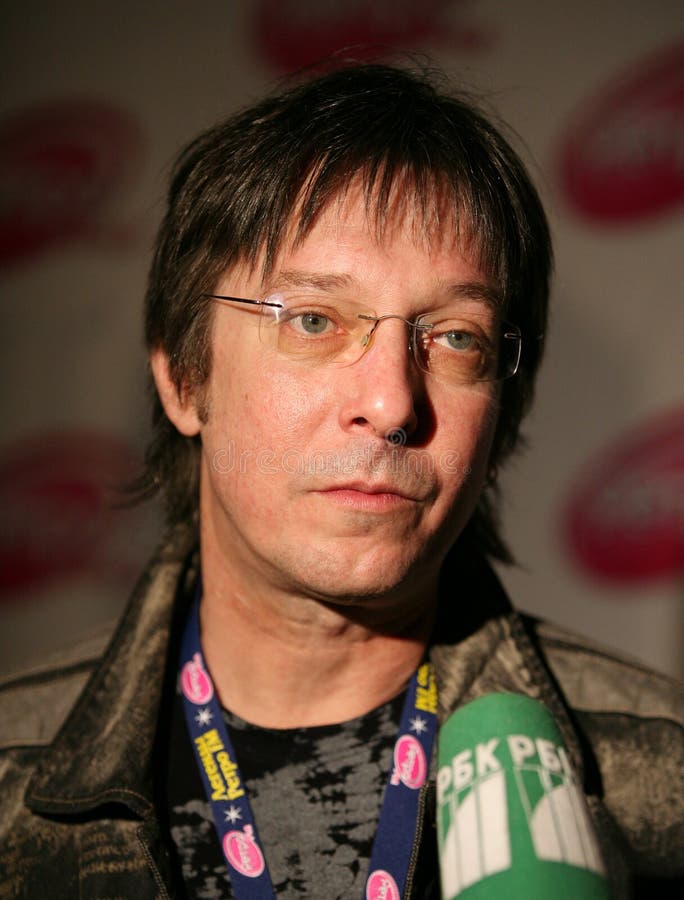 Russian Actor and Singer Andrey Zabludovsky Editorial Image - Image of ...