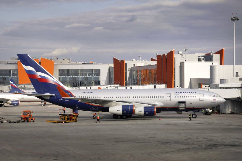 Russian Airlines editorial stock image. Image of aeroflot - 20697424