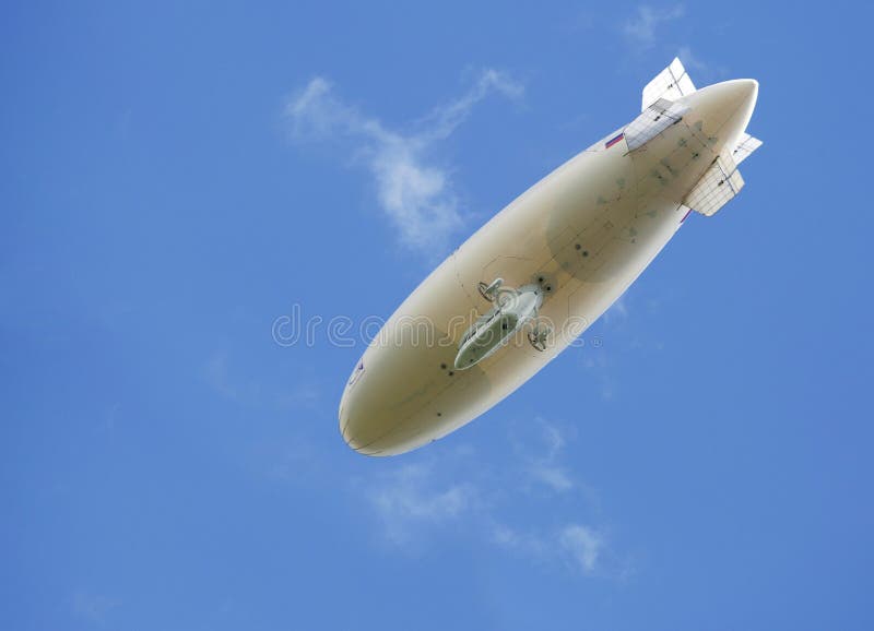 Russian Airship in the Sky. Stock Photo - Image of tourism, aircraft ...