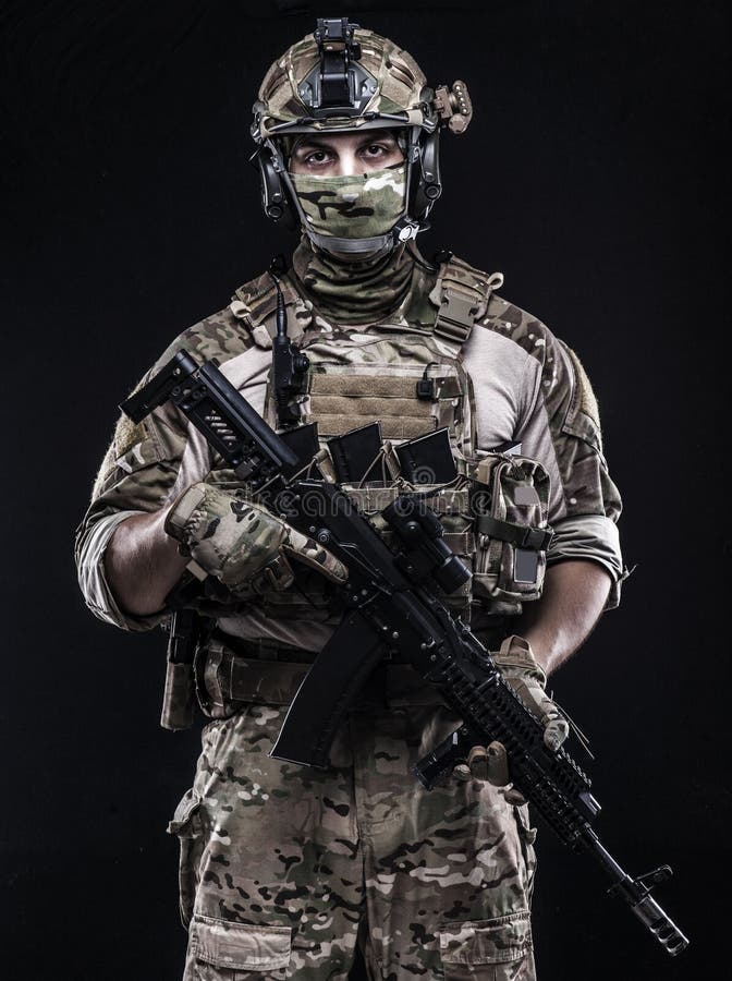 Russian armed forces stock photo. Image of dark, commando - 86899824